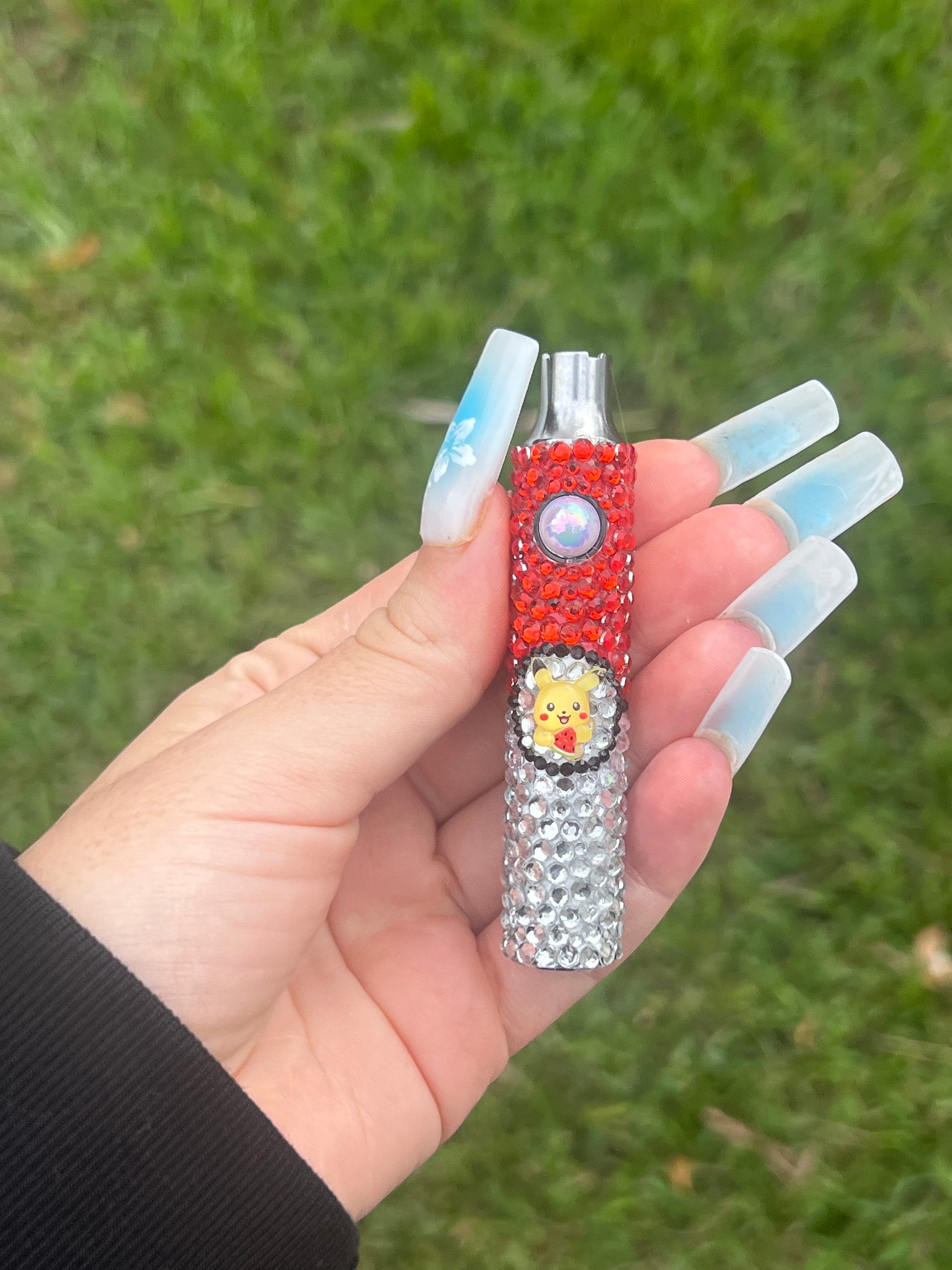 Pokémon Bedazzled Pikachu Battery Pen - Etsy