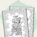 Travel Quotes Coloring Pages Printable // 30 Pages// Travel Adventure ...