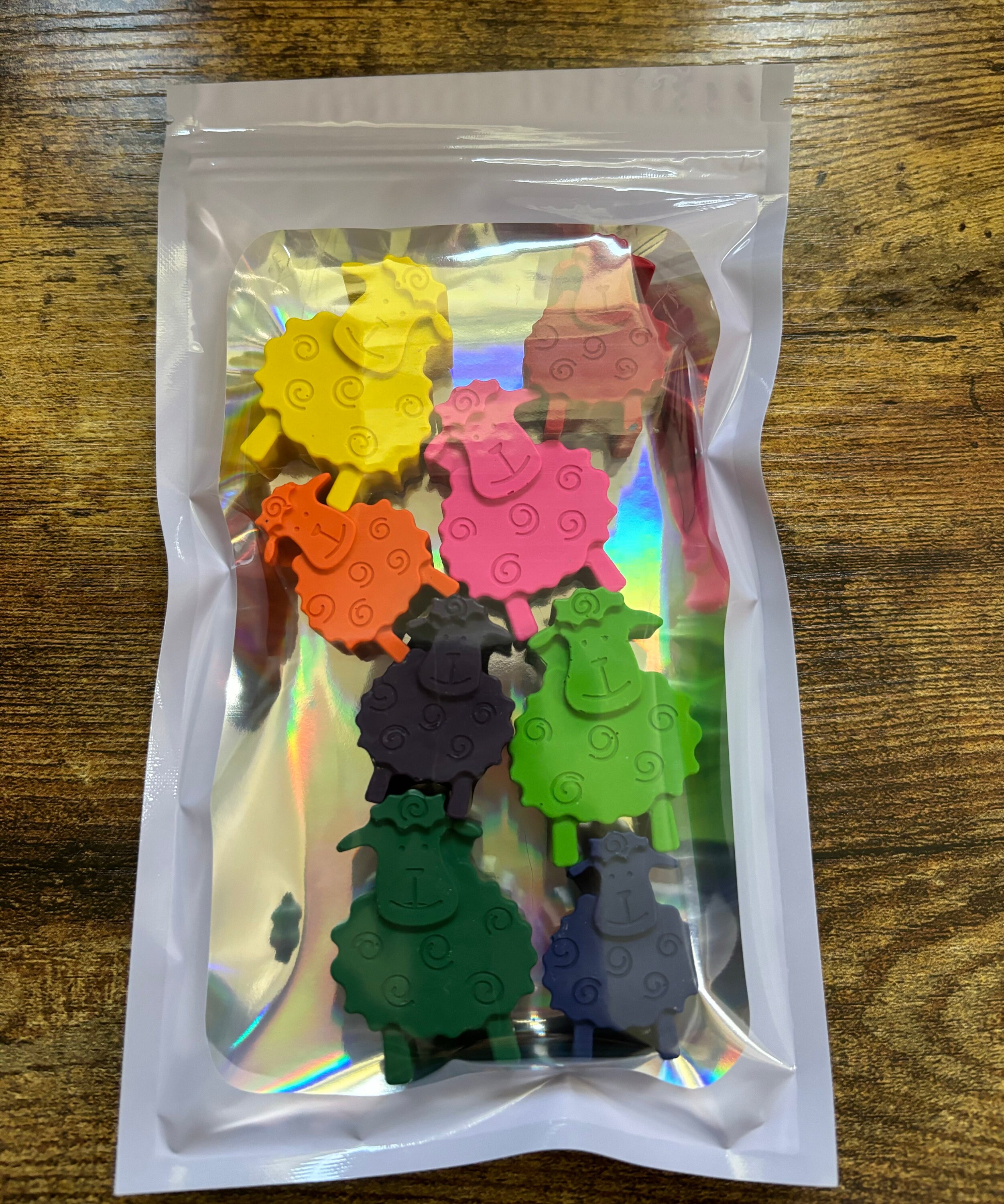 Sheep Custom Crayons, Rainbow Crayons, Custom Made - Etsy