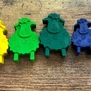 Sheep Custom Crayons, Rainbow Crayons, Custom Made - Etsy