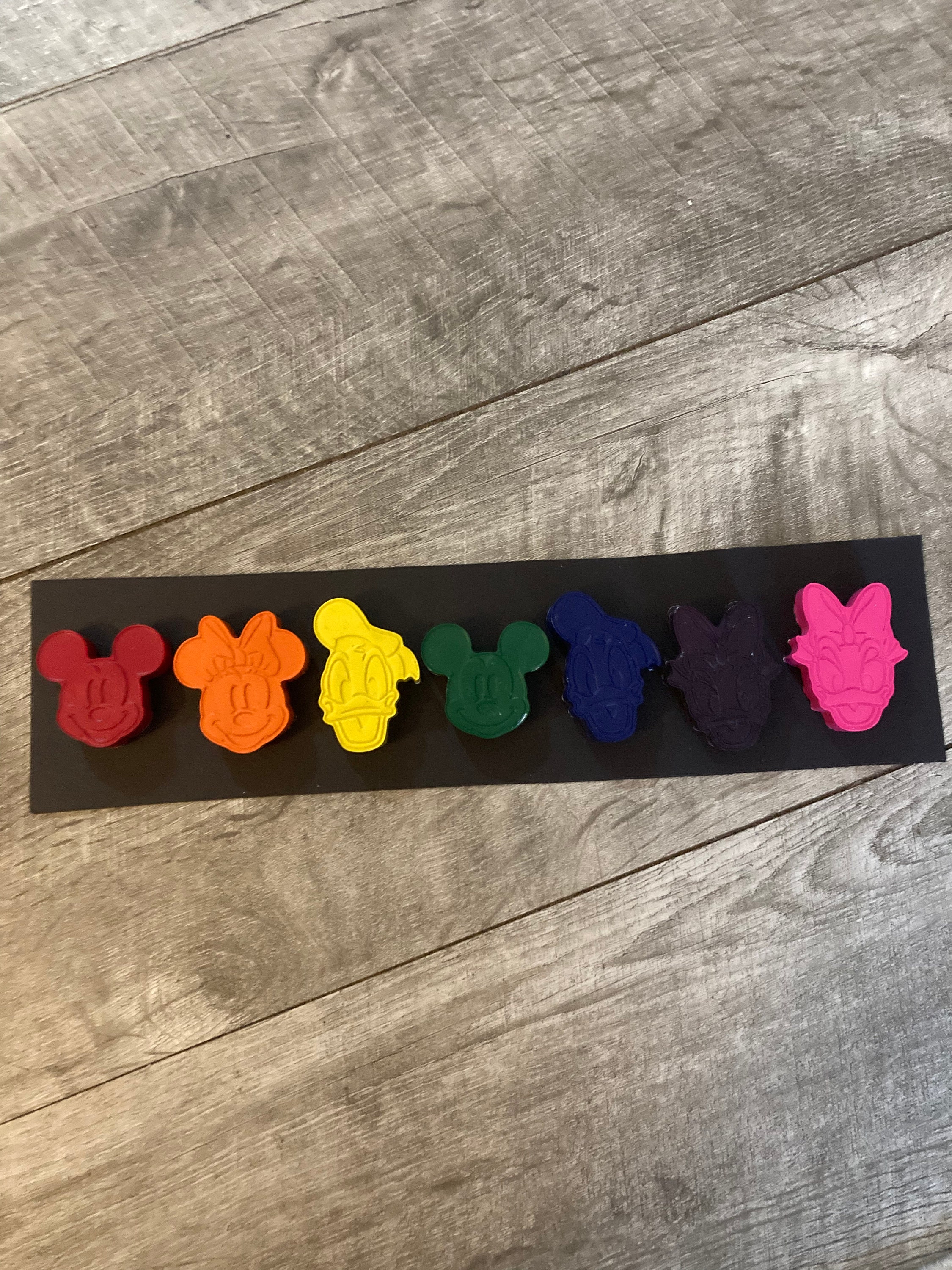 Mickey and Friends Custom Crayons Rainbow Crayons Custom - Etsy