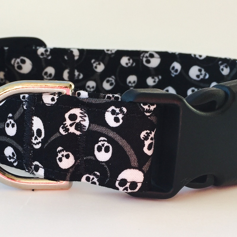 Skull Dog Collar - Etsy