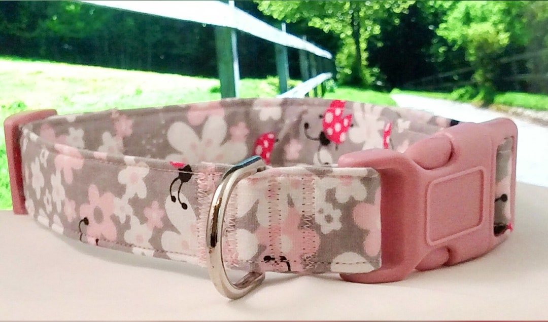 Ladybug Parade Dog Collar - Etsy