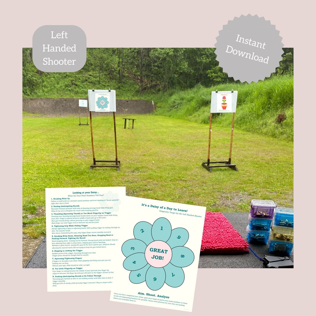 Daisy Diagnostic Target- Left Handed Shooter - Etsy