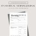 Morning Journal, 5 Minute Journal Template, Daily Reflections ...