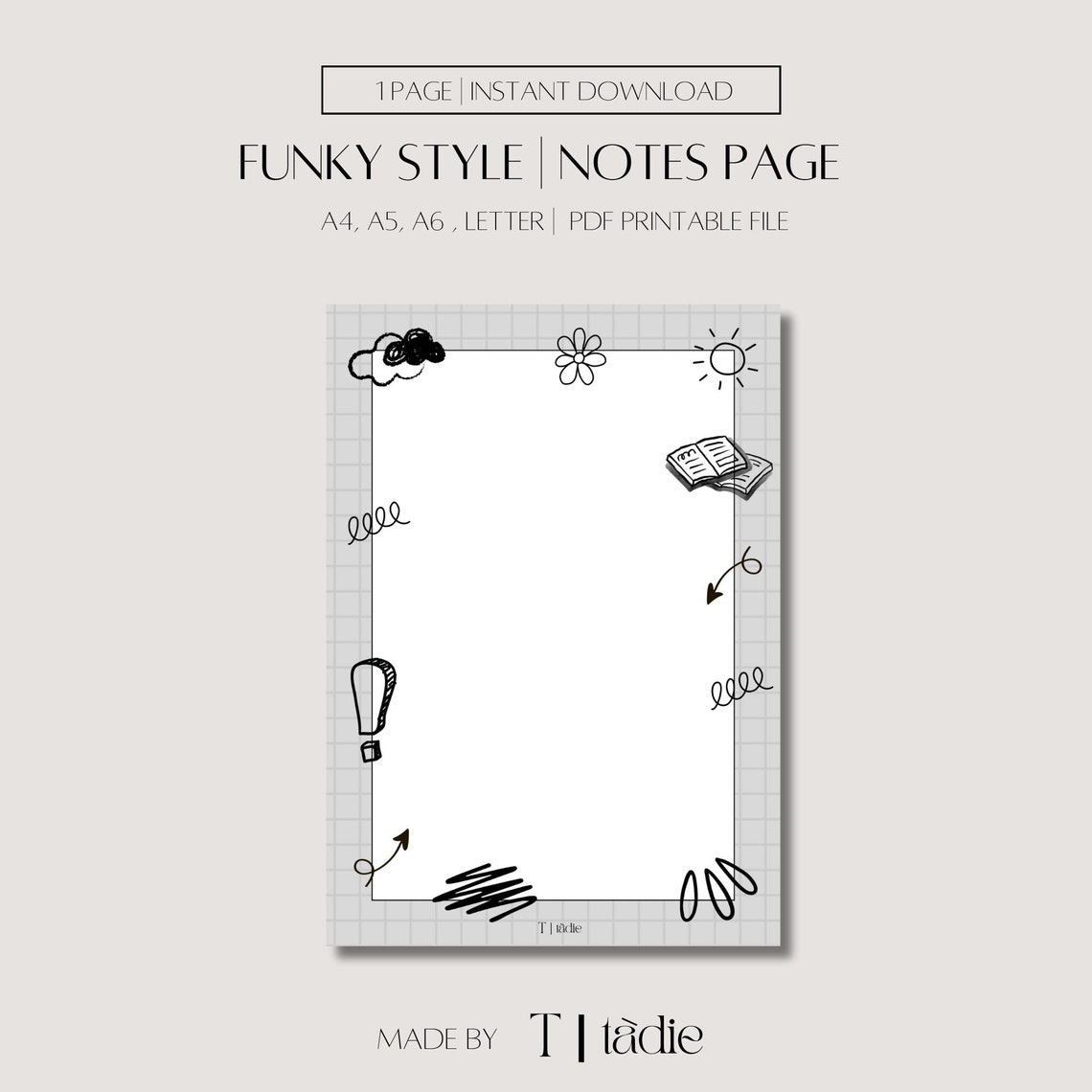 Note Paper Printable Multiple Sizes, Paper, Notes, Writing Paper, Notes ...