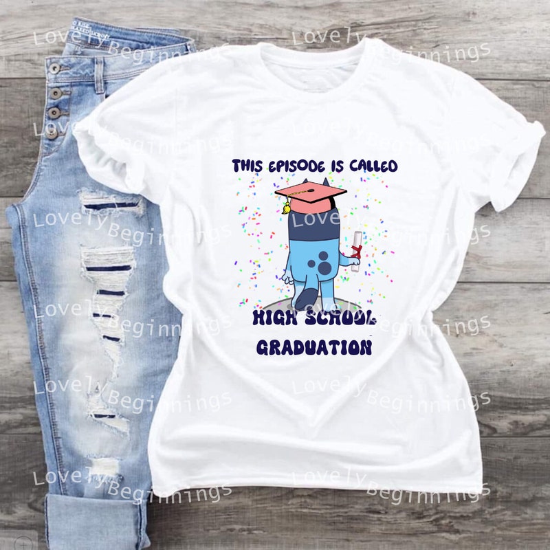 Bluey Grad Png - Etsy