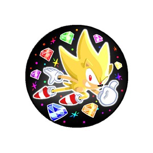 Sonic Character Buttons 1.5 Inch - Etsy