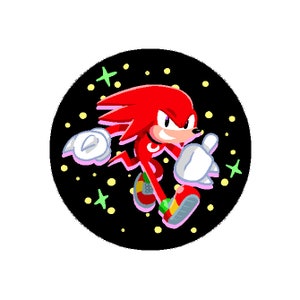 Sonic Character Buttons 1.5 Inch - Etsy