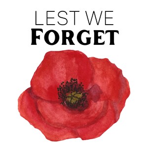 Lest We Forget Svg Bundle, Remembrance Day Svg, Poppy Svg, Lest We ...