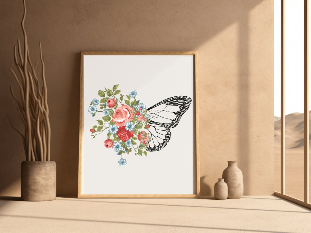 Metamorphosis Digital Print | Mental Health Prints, CBT Poster ...