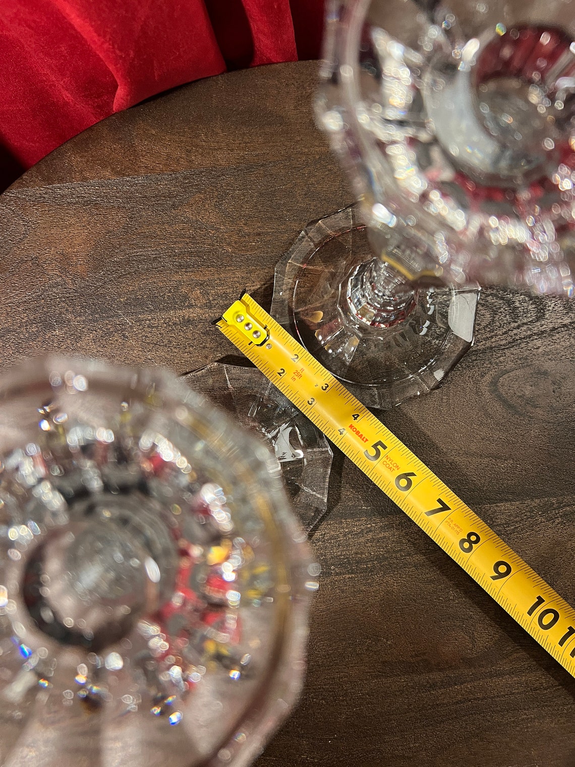 Pair of Vintage Godinger Crystal Glass Candlestick Holders, Godinger ...