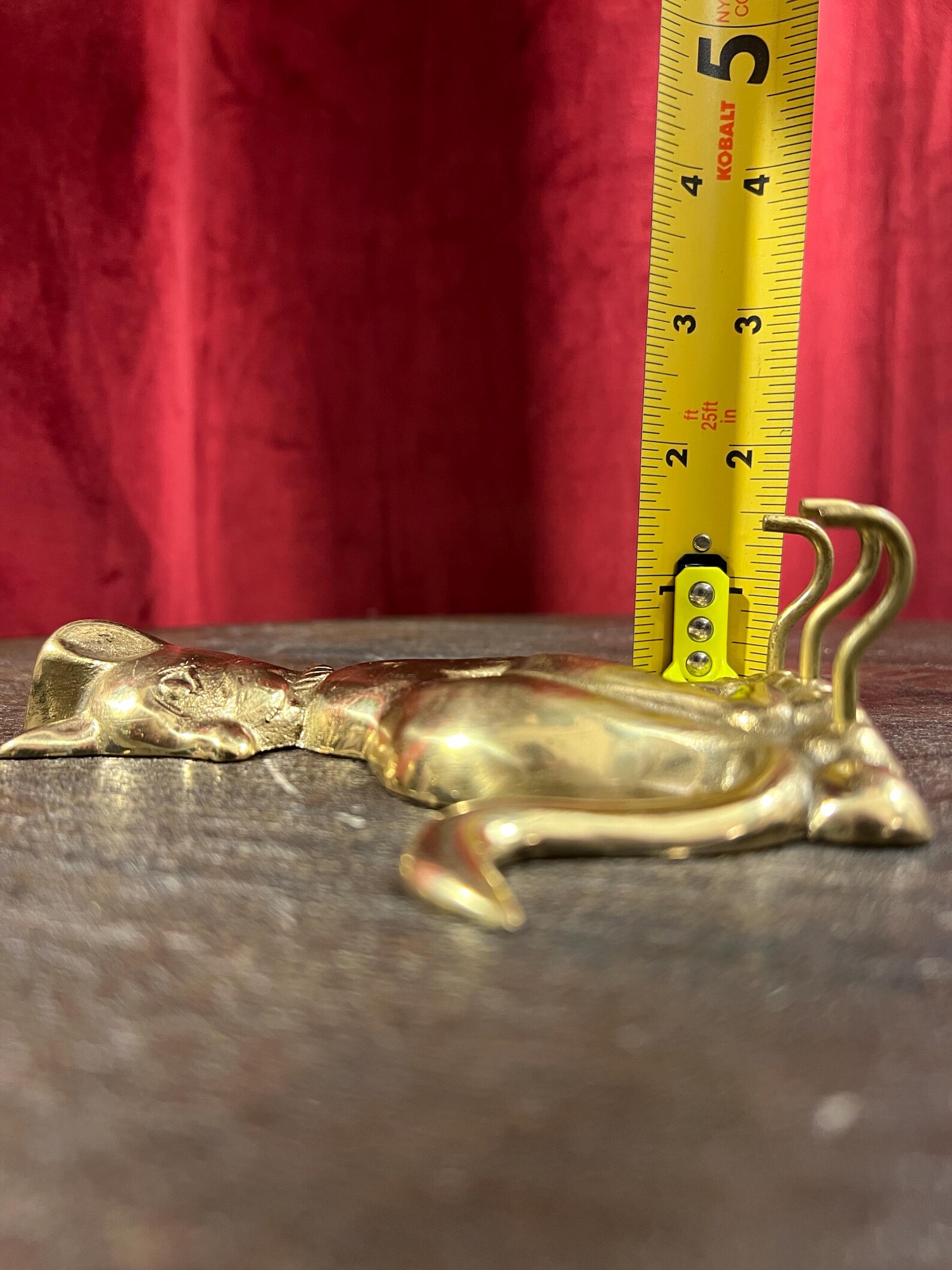 Vintage Brass Cat Kitten Key Holder / Brass Cat Key Hook - Etsy