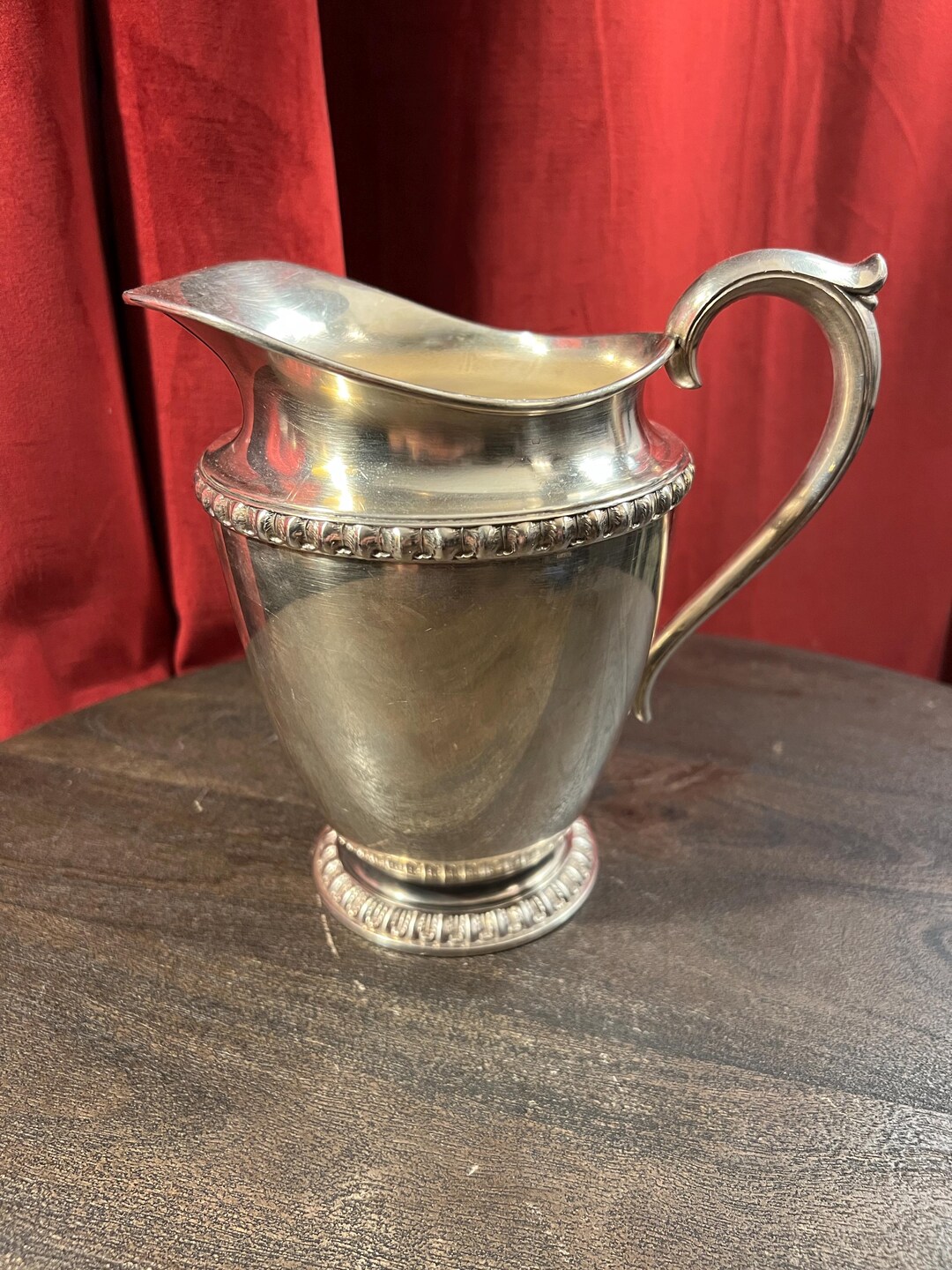 VINTAGE | Beautiful Silver Plated Pitcher | Wm Rogers Fenwick 1217 ...