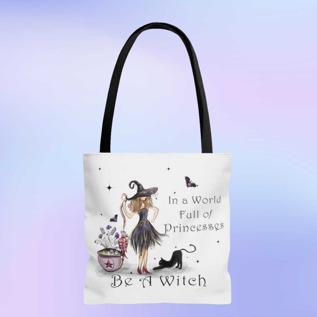 Enchanting Witch Tote Bag 'in a World Full of - Etsy