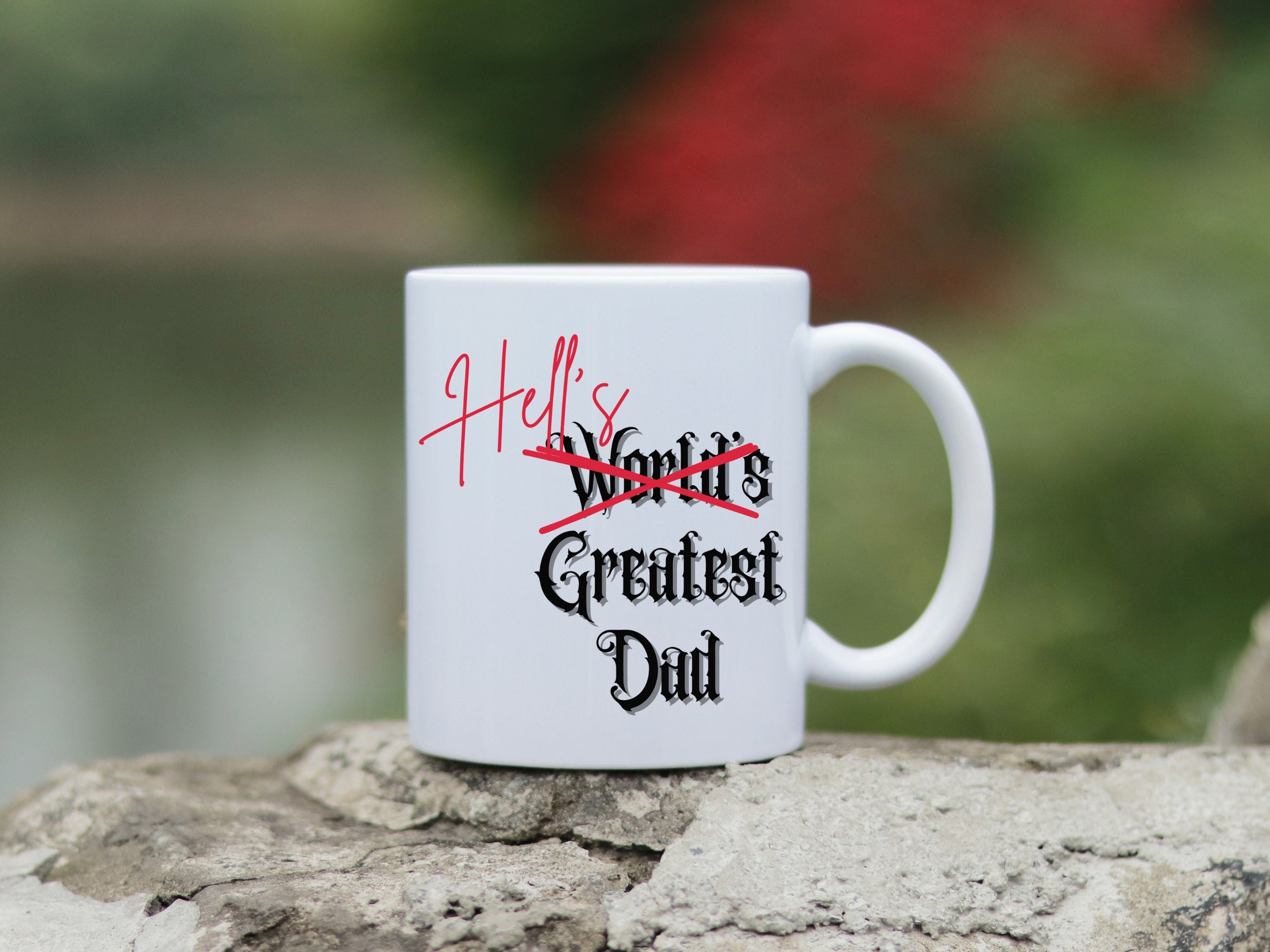 Lucifer Morningstar Hells Greatest Dad Coffee Mug Gift for Fathers Day ...