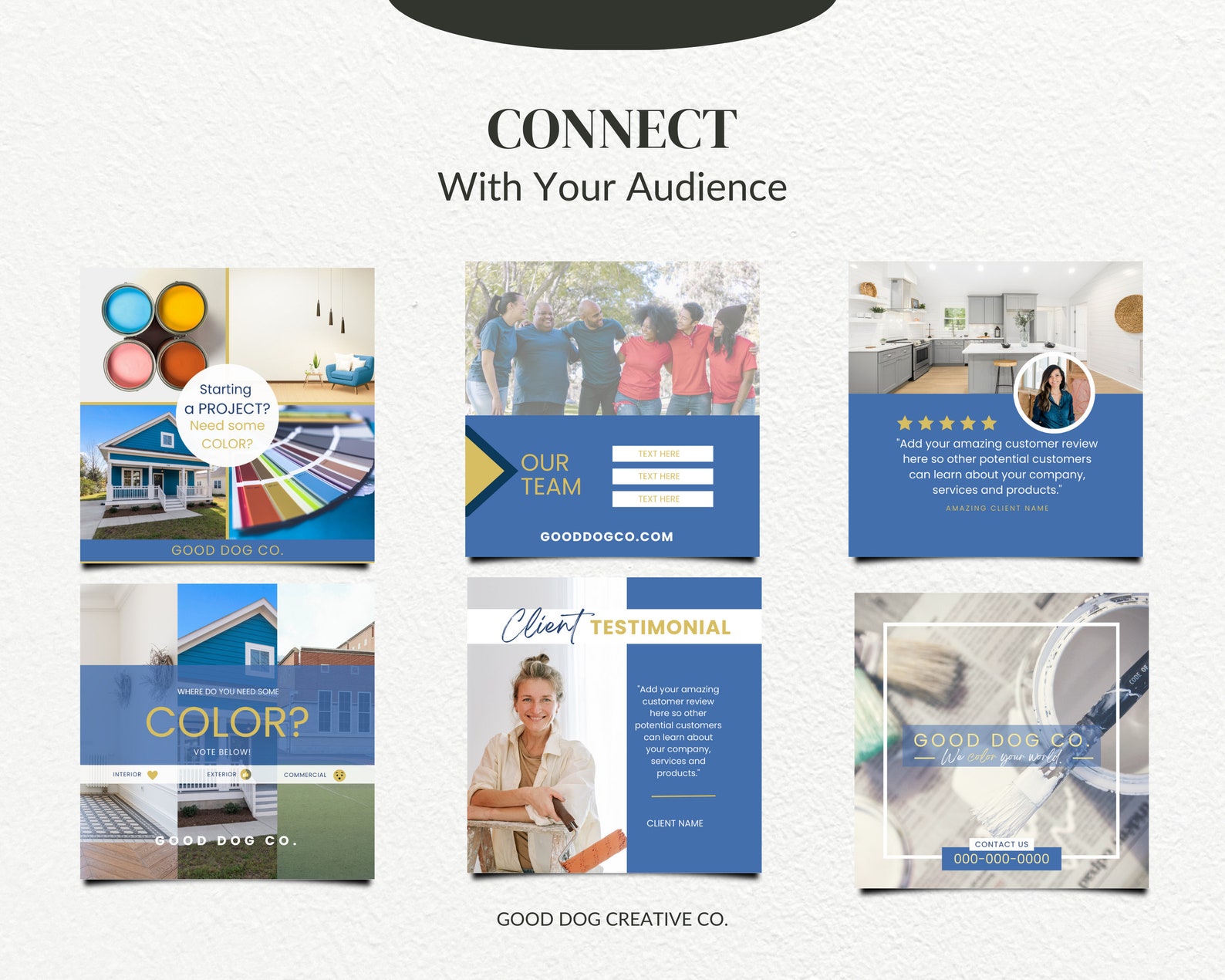 Painter Templates Social Media Posts - Etsy