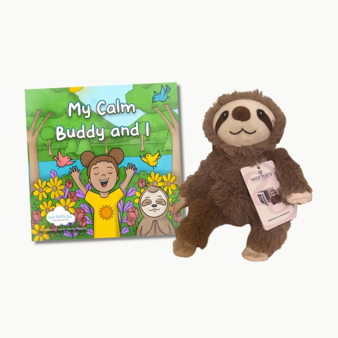 Mindfulness Storybook and Sloth Breathing Buddy Set Book - Etsy