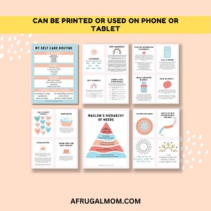 Anxiety Coping Skills Flashcards. Affirmation Cards Teach Coping Skills ...