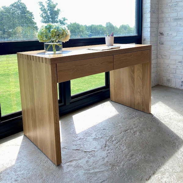 Waterfall Desk - Etsy