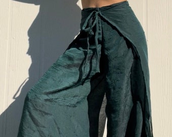 Open Leg Harem Pants - Etsy