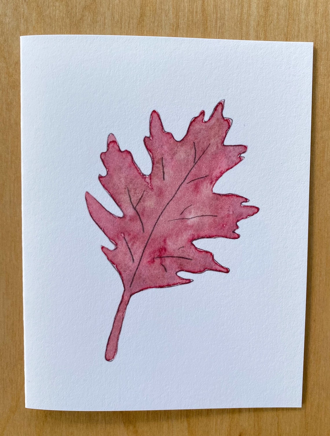 Watercolor Fall Notecards | Hand Painted Set of 3 | Fall Watercolor ...