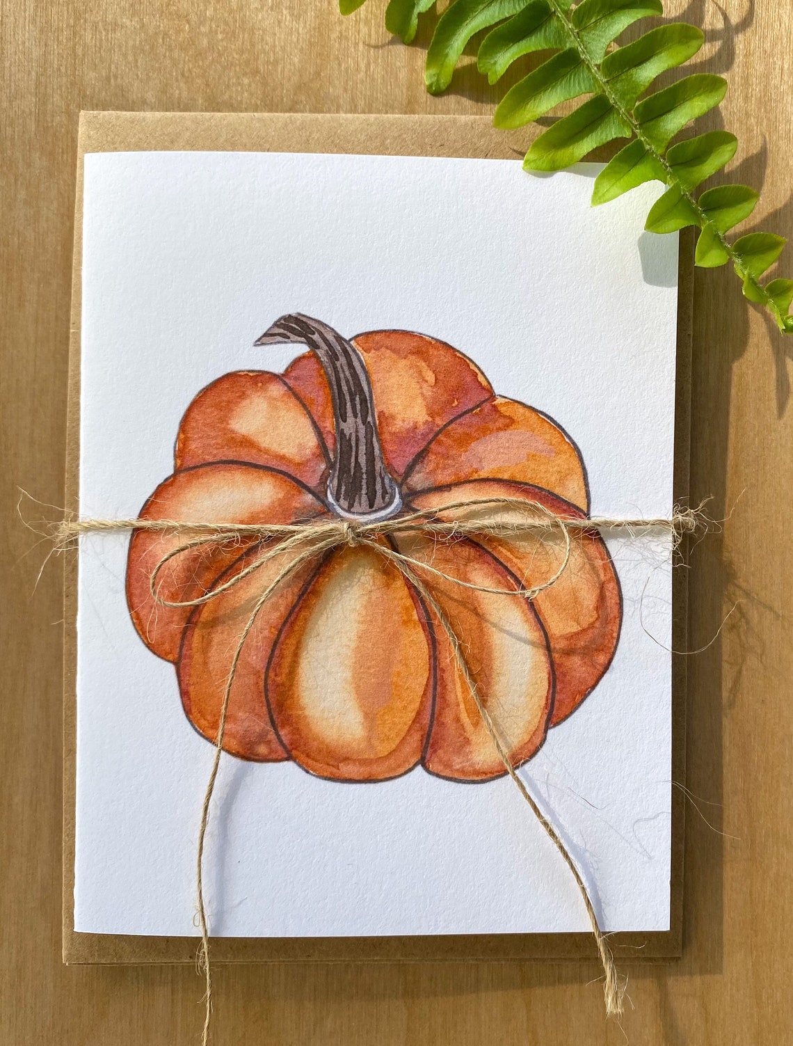 Watercolor Fall Notecards Hand Painted Set of 3 Fall Watercolor Prints ...