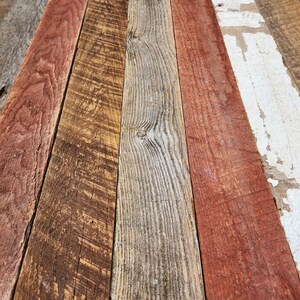 Reclaimed Wood Planks 3" Inch Wide X 3' Foot Length - Etsy