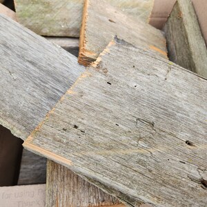 Reclaimed Barnwood Scrap Pieces: Weathered Gray Wood Cuts - Etsy