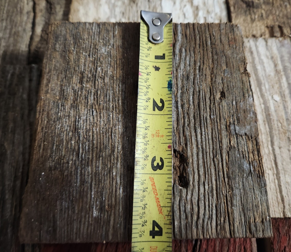 Reclaimed Barn Wood Blocks Craft Tiles - Etsy