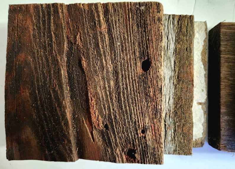Reclaimed Wood Blocks Barn Wood Tiles Vintage Barnwood - Etsy