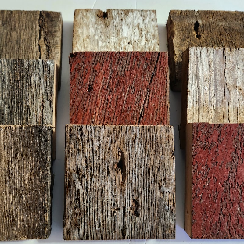 Reclaimed Wood Block - Etsy