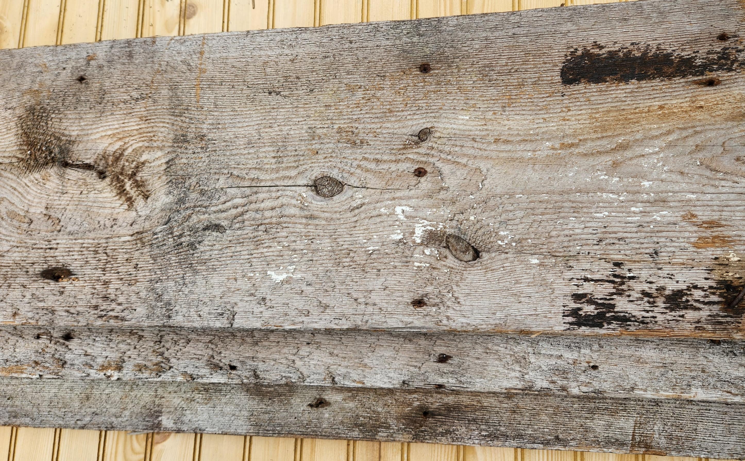 Reclaimed Wood Barn Planks Salvaged Boards 2 Pieces 10"x36" - Etsy
