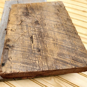 2 Reclaimed Barn Wood Boards: Weathered Vintage Lumber (2"x10"x24") - Etsy
