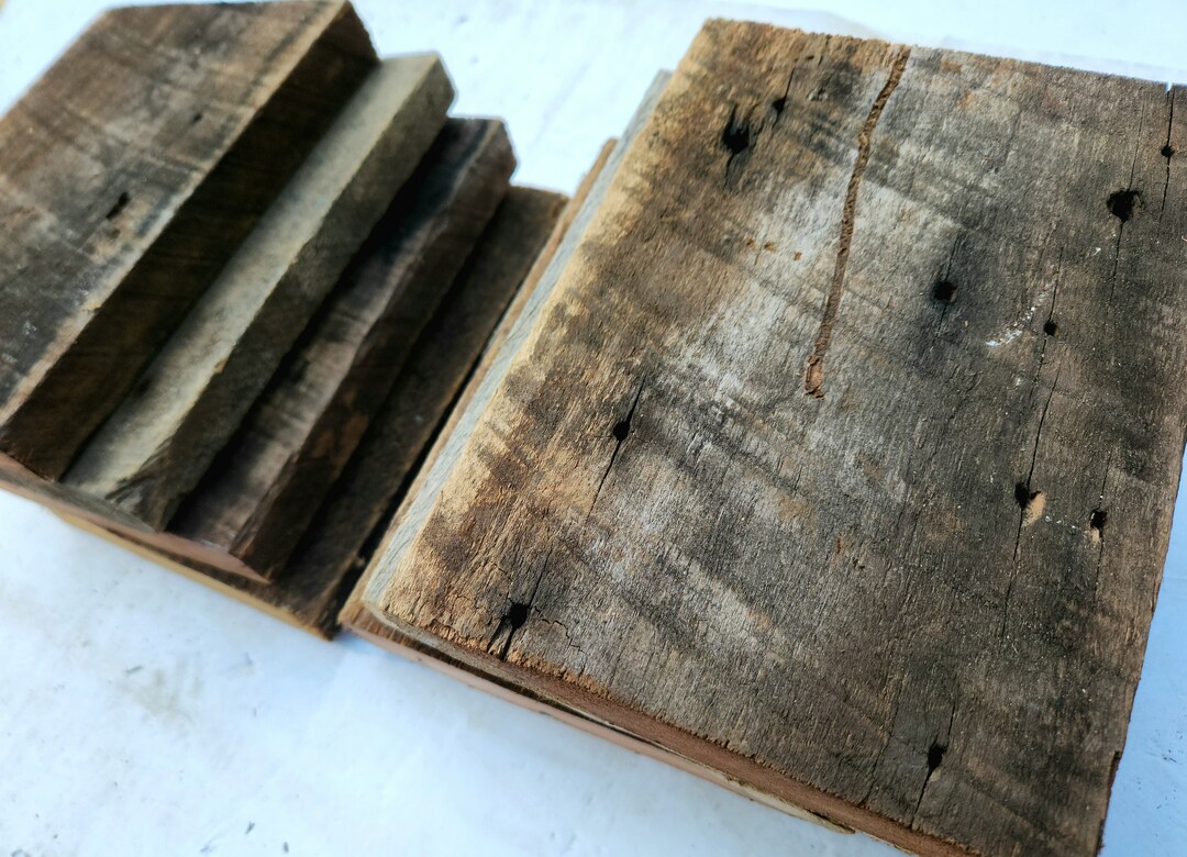 Reclaimed Wood Barn Boards 6x 8 Pieces - Etsy