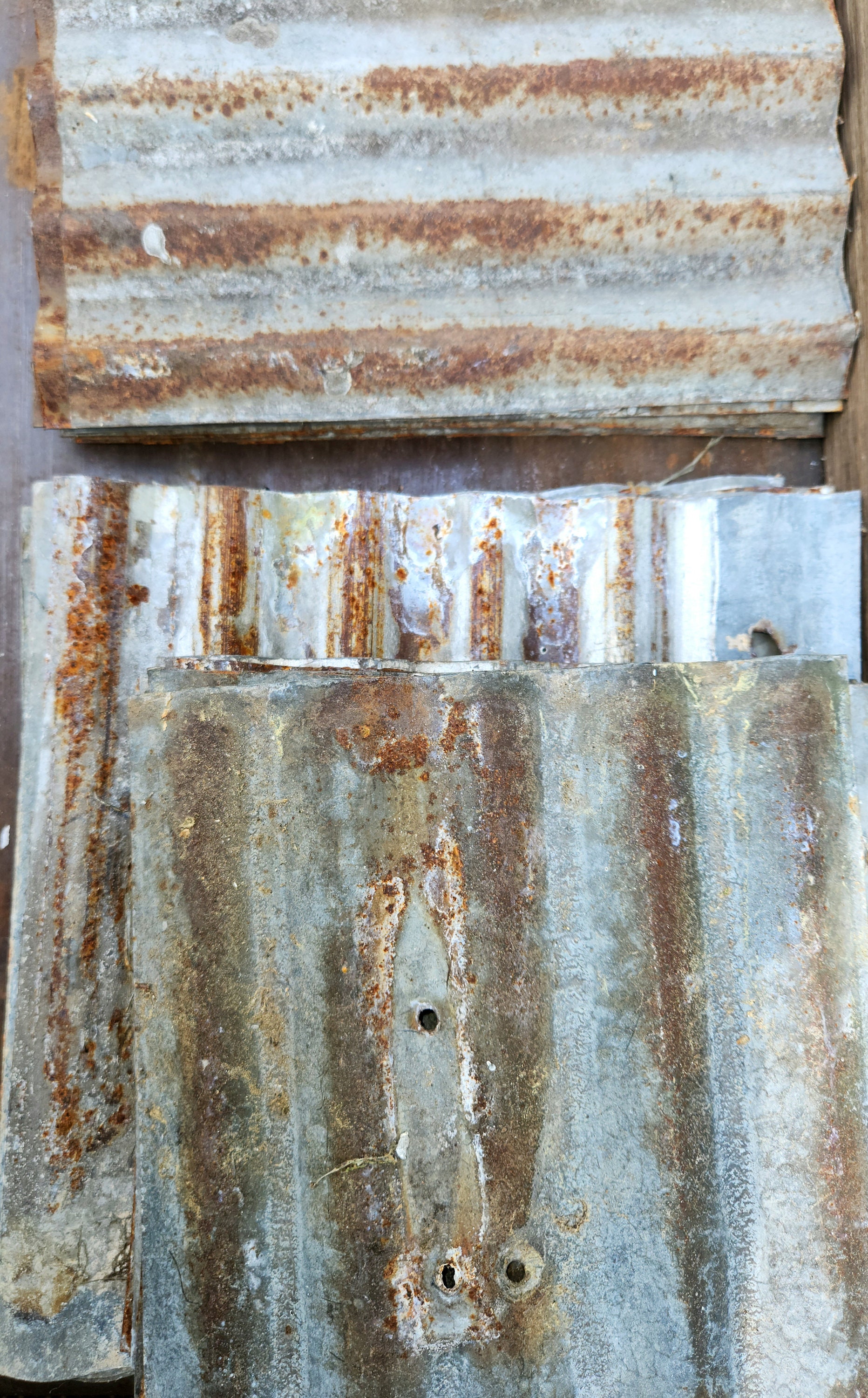 12x12 Reclaimed Corrugated Tin Wall Piece for DIY Projects - Etsy