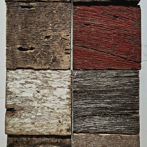 Reclaimed Barn Wood Blocks Craft Tiles - Etsy