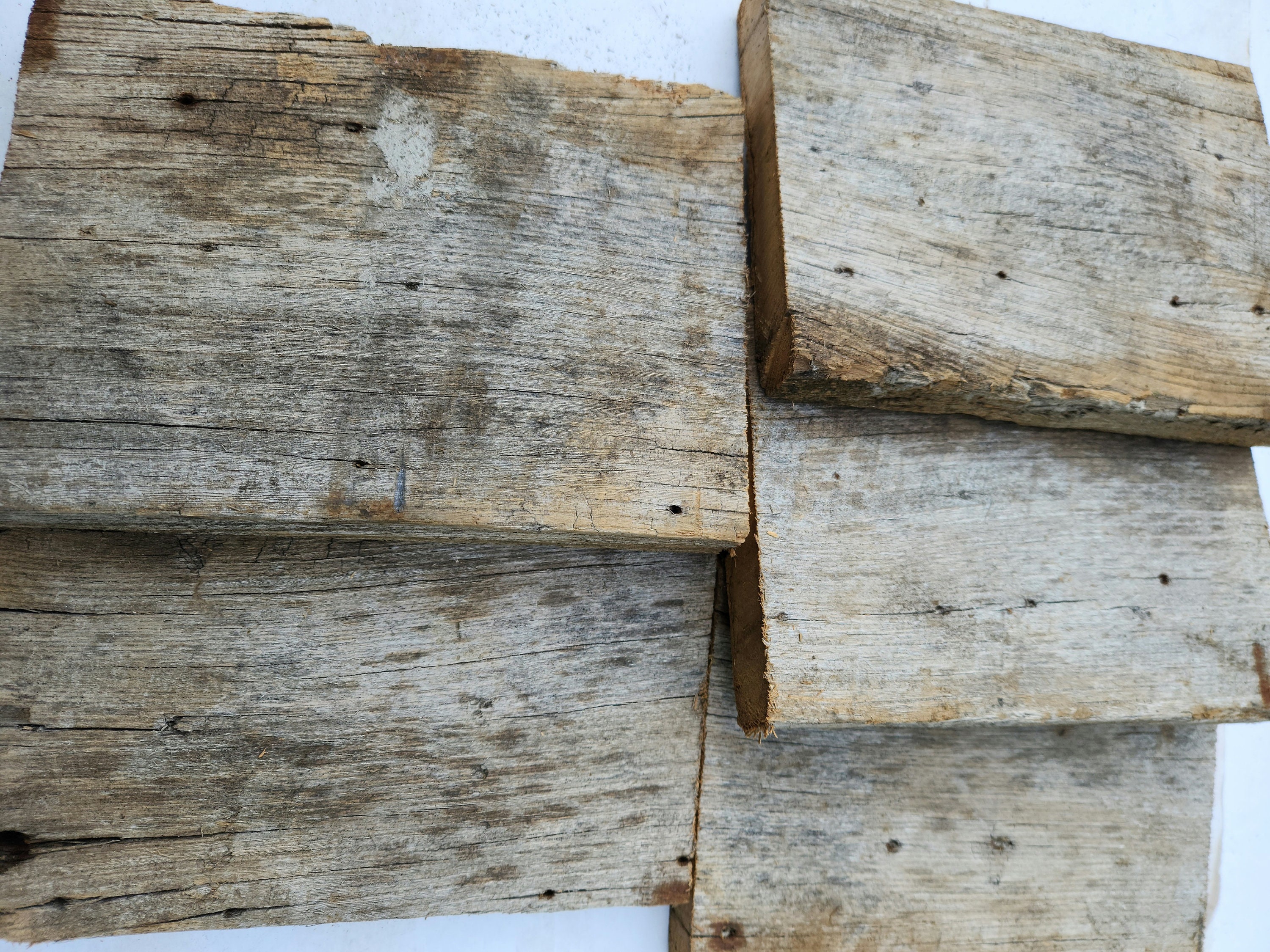 Reclaimed Wood Barn Boards 6x 8 Pieces - Etsy