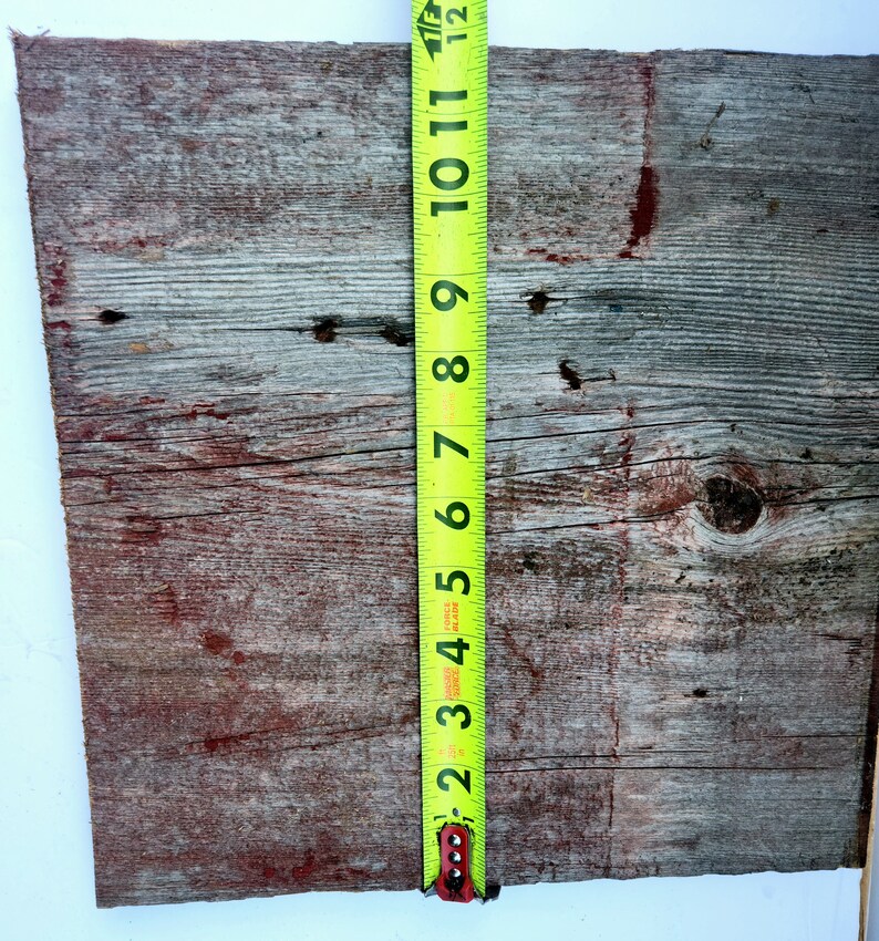 Reclaimed Wood Traditional Barnwood Boards 5 Pieces 12"x12" - Etsy