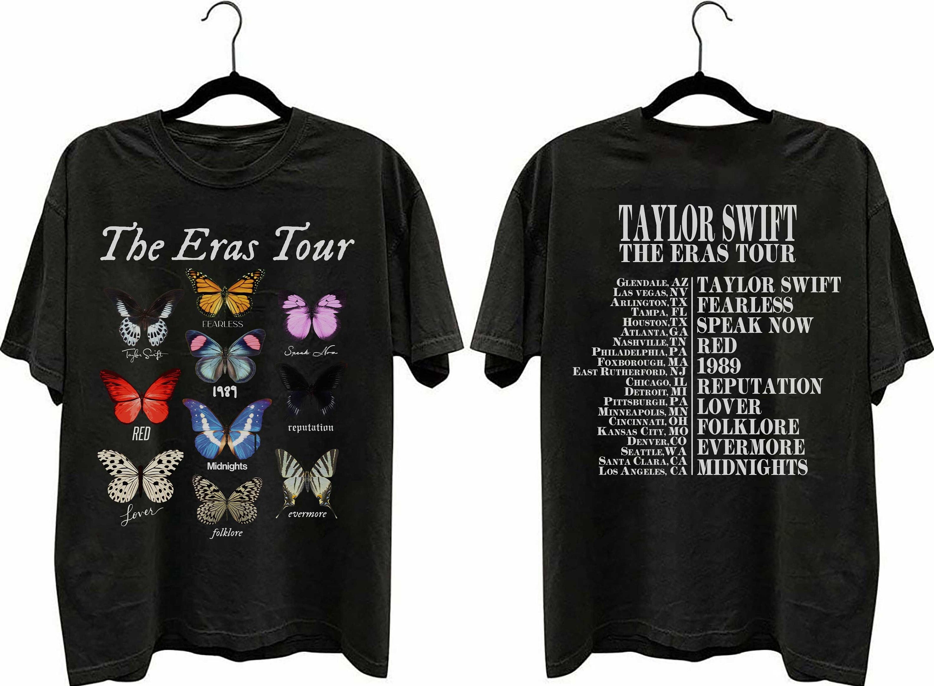 TS Eras Tour Butterfly Merch, taylor version The Eras Tour 2023 sold by ...