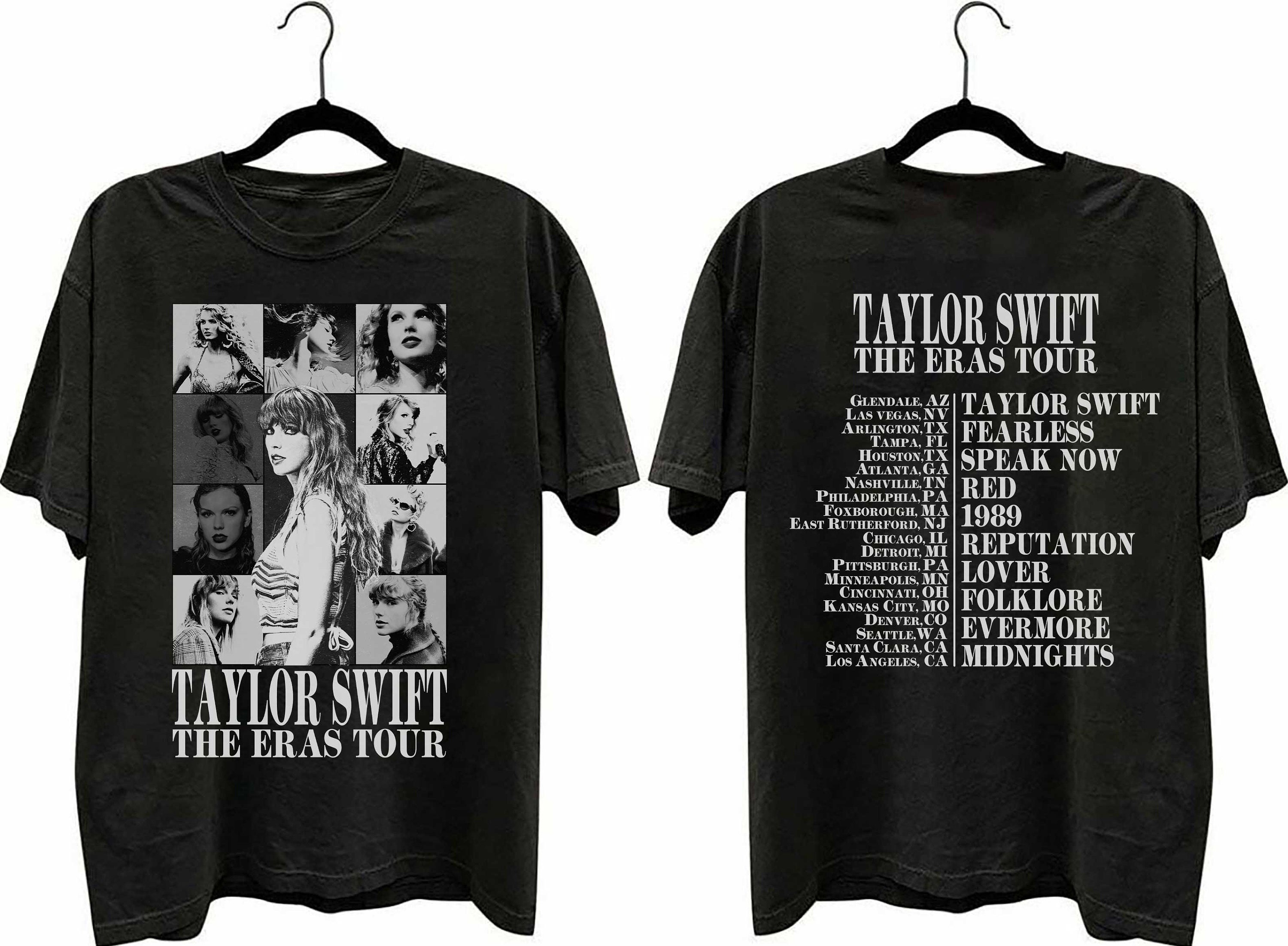 TS Eras Tour Merch, Vintage Retro The Eras Tour 2023 Shirt
