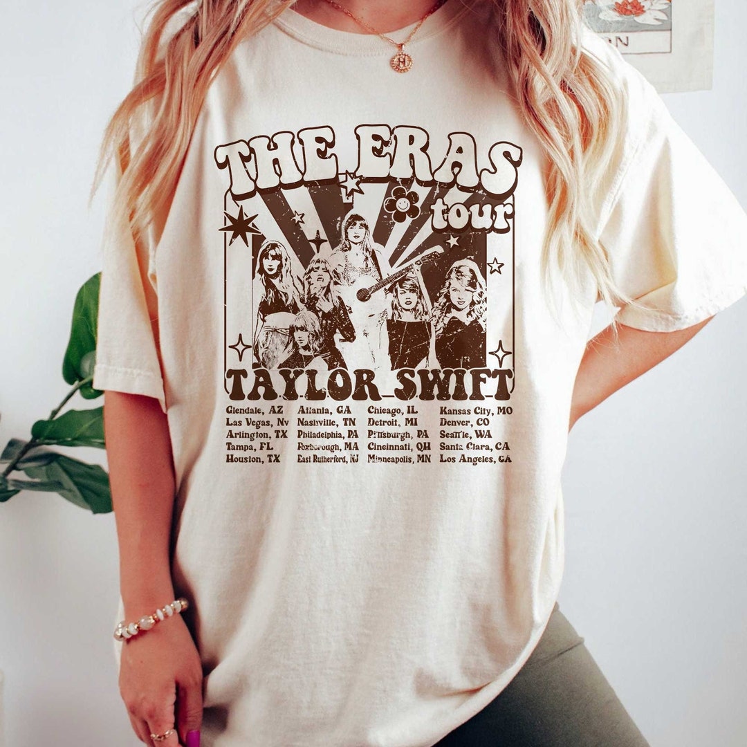 Comfort Colors TS the Eras Tour Shirt Retro Vintage Swiftie - Etsy
