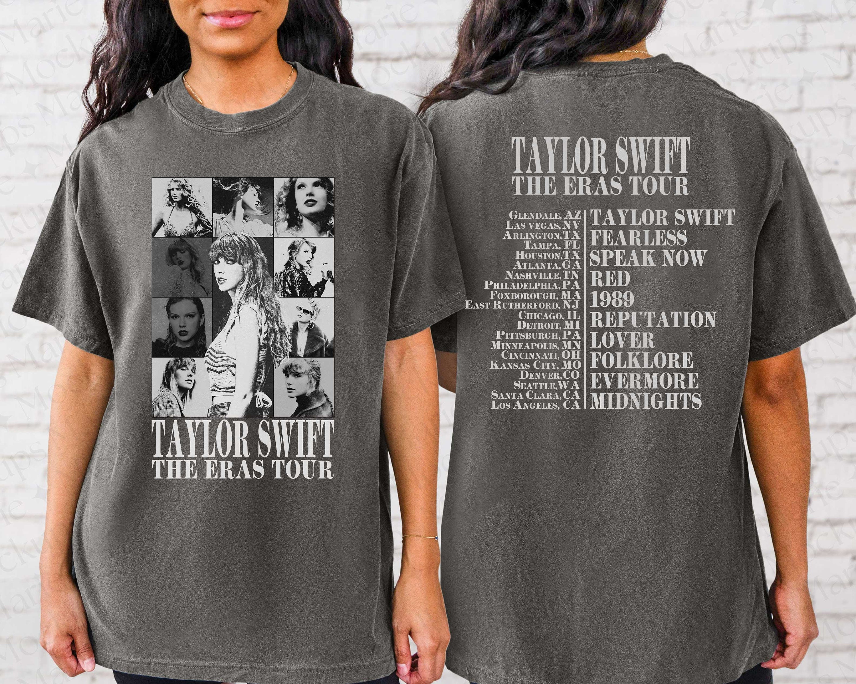 TS Eras Tour Merch, Vintage Retro The Eras Tour 2023 Shirt