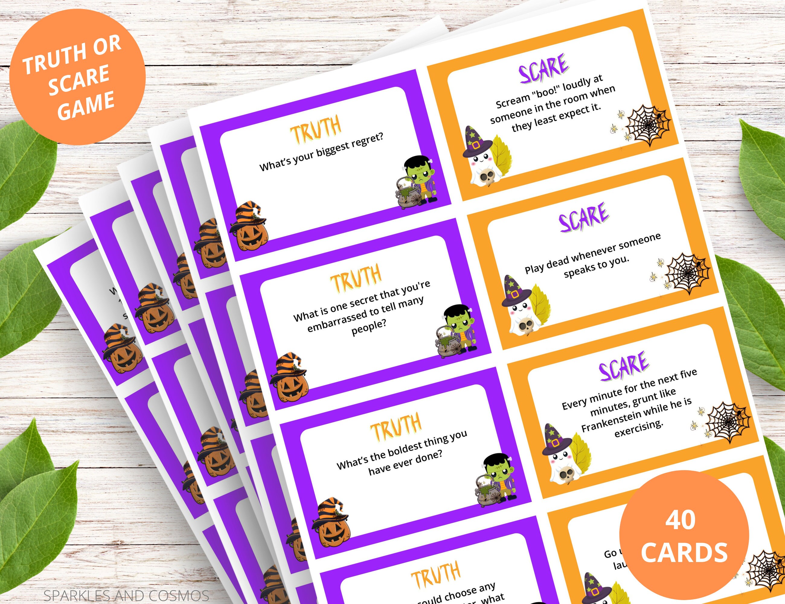 Halloween Party Games BUNDLE Printable Halloween Scavenger Hunt Would ...