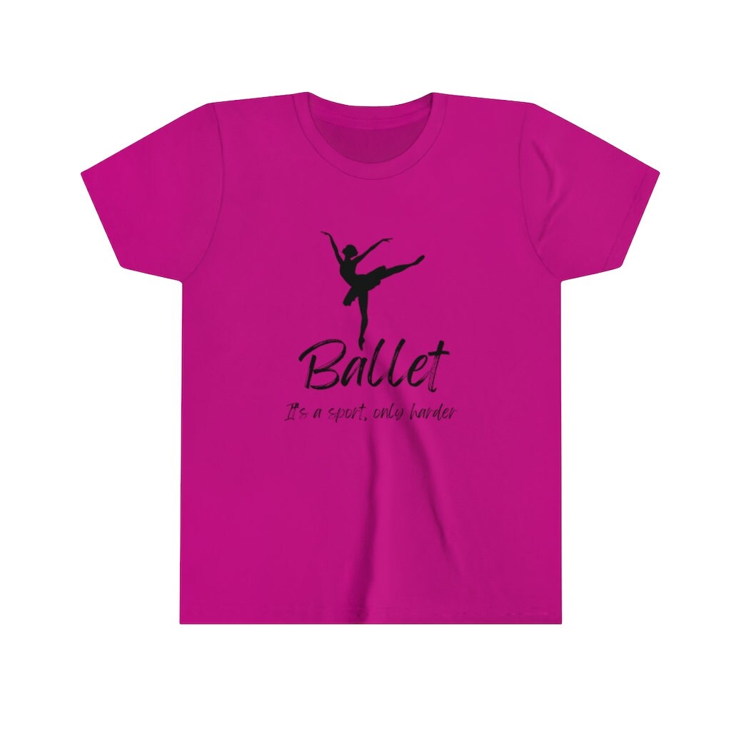 Youth Ballet Dance Shirt, Ballerina Dancer Gift, Ballerina Shirt ...