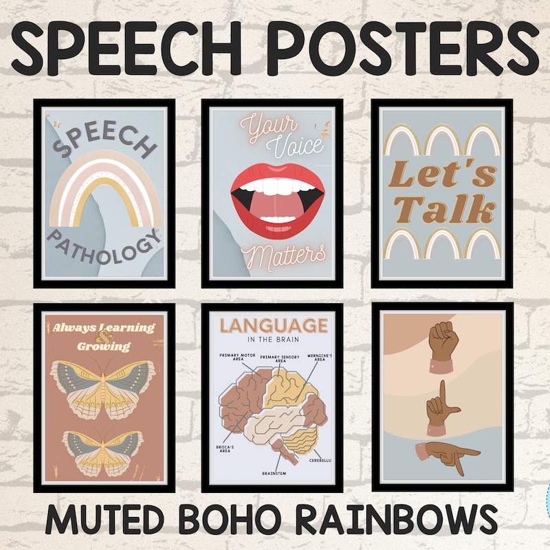 Muted Rainbow - Etsy