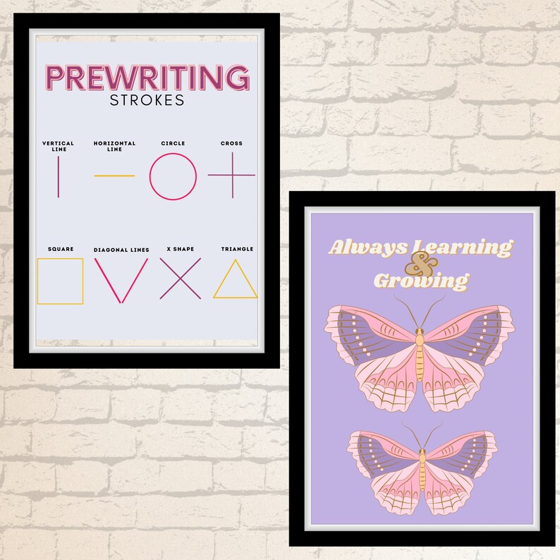 Occupational Therapy Room Posters Girly Wall Decor - Etsy
