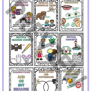 Speech Therapy Room Decor | Groovy Retro Pastels - Etsy