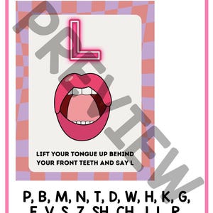 Speech Therapy Room Decor – Language & Articulation Posters | Pink ...