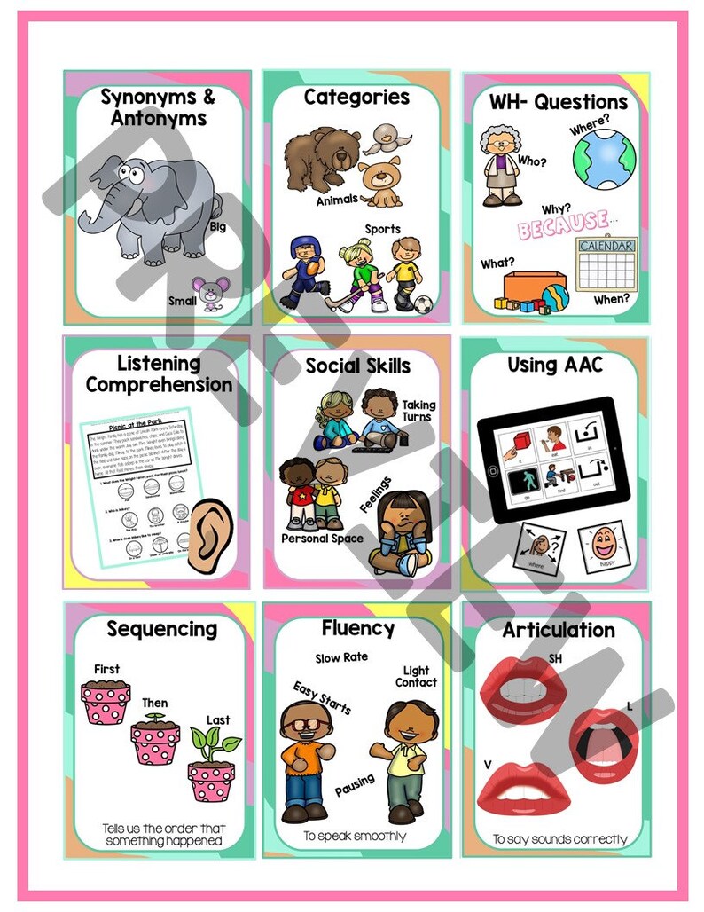 Speech Therapy Room Decor Glitter Varsity Patch Letters - Etsy